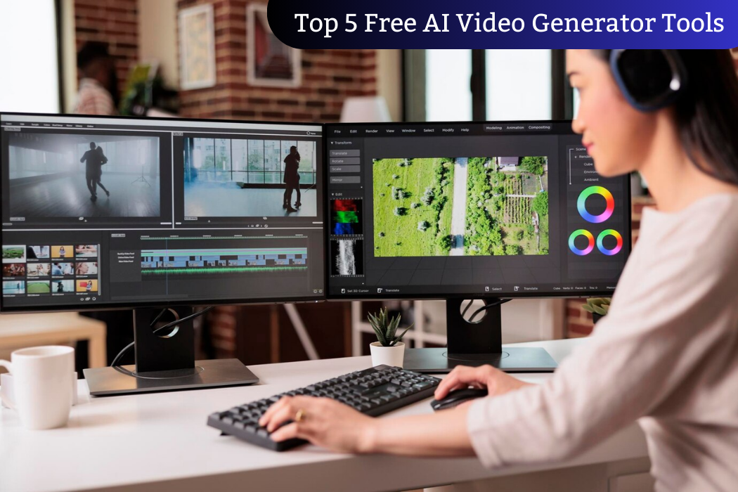 Top 5 Free AI Video Generator Tools For Creating Amazing Videos ...